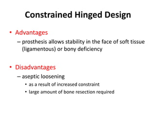 Prosthesis selection | PPTX