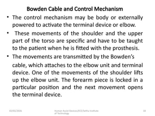 PROSTHETIC AND ORTHODIC DEVICES/HUMAN ASSIST DEVICES | PPTX