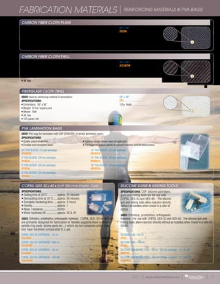 Prosthetic fabrication materials | PDF