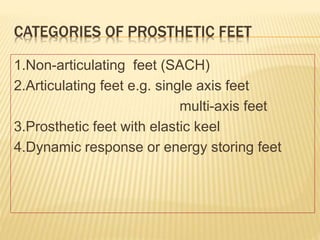 PROSTHETIC FEET.pptx