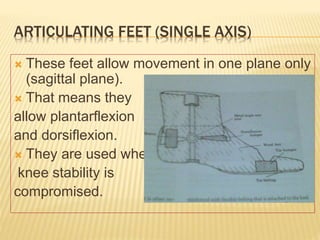 PROSTHETIC FEET.pptx