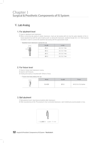 Prosthetic guide - 151210 update | PDF