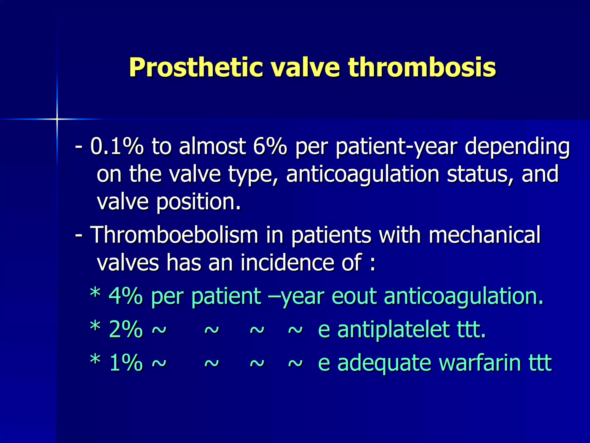 Prosthetic Heart Valves Ppt