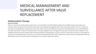 Prosthetic Heart Valves from Research Paper | PPTX