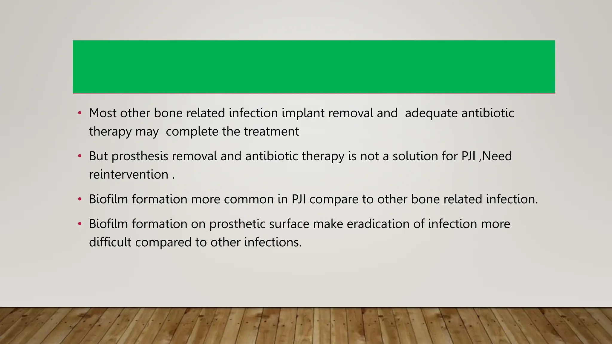 prosthetic joint infection(diagnosis and management ).pptx