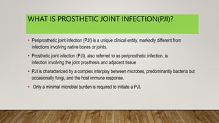 prosthetic joint infection(diagnosis and management ).pptx