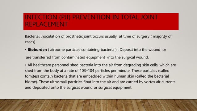 prosthetic joint infection(diagnosis and management ).pptx