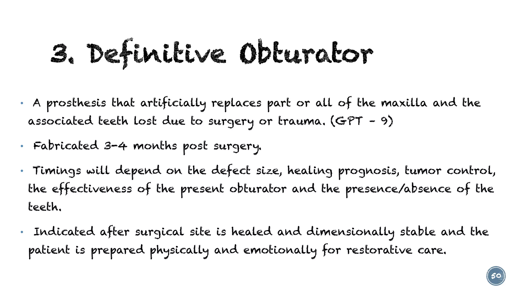 Prosthetic Management of Acquired Maxillary Defects | PDF