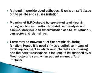 Prosthetic management of cleft lip and palate patient | PPTX