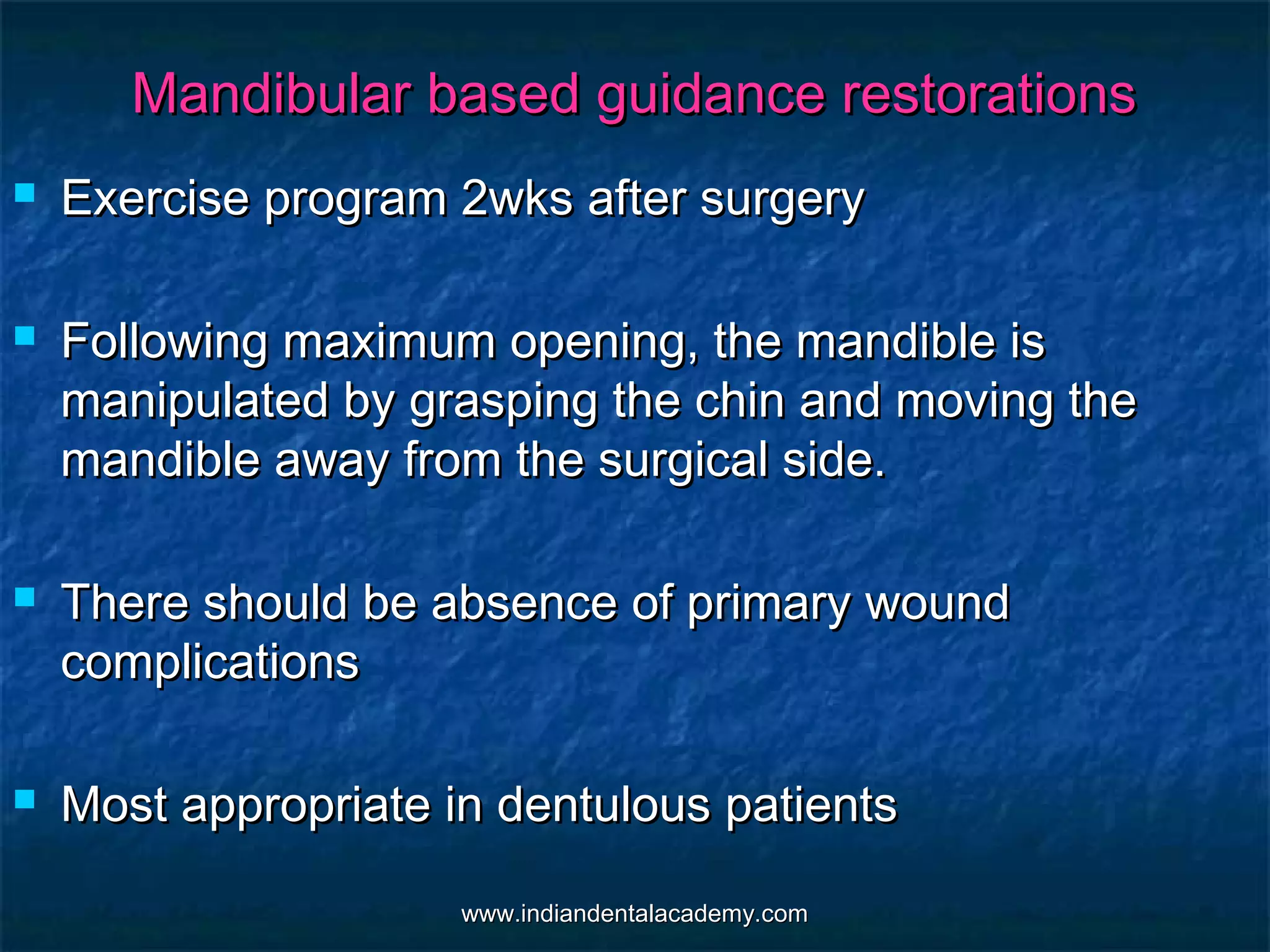 Prosthetic management of mandibulectomy and glossectomy pati ...