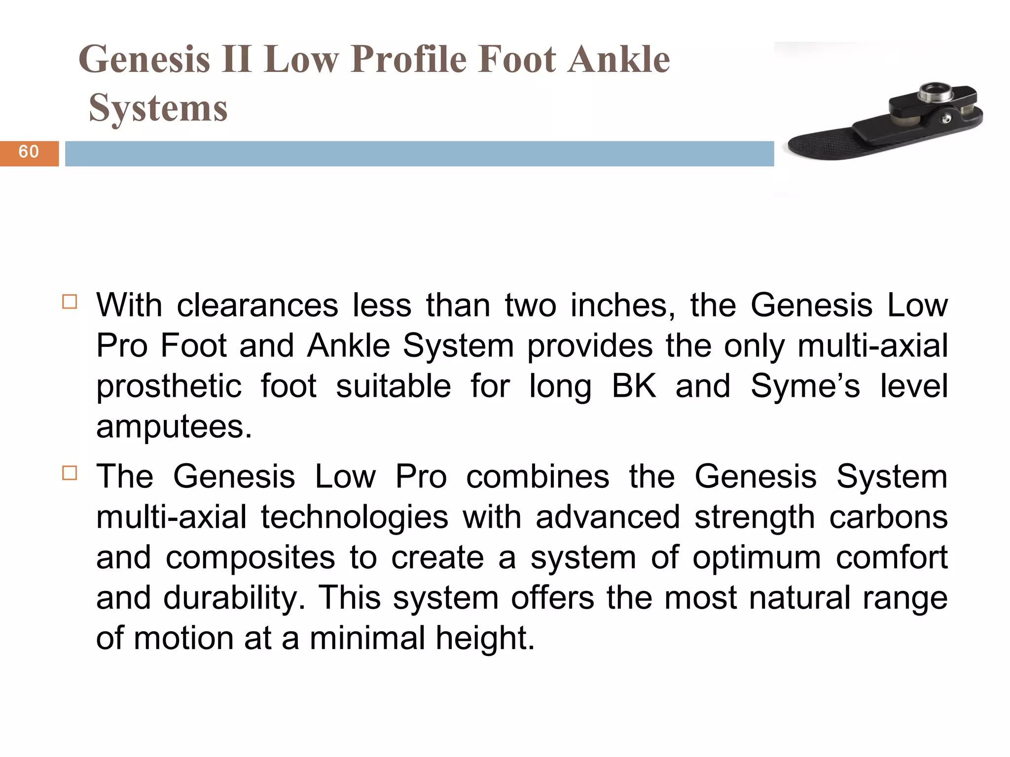 Prosthetic management of symes and partial foot amputation | PPT