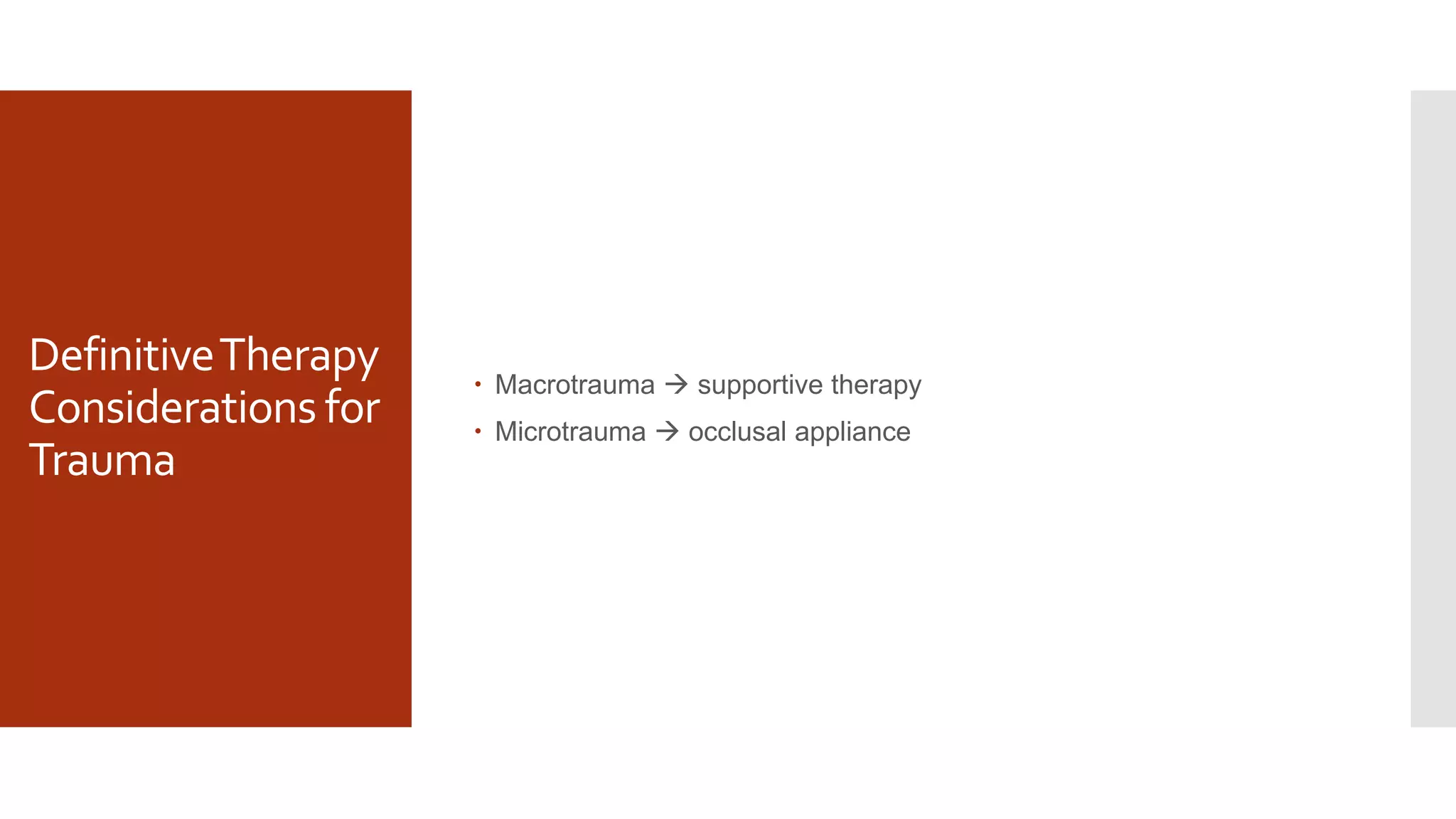 Prosthetic management of tmd | PPTX