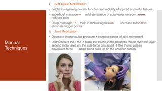 Prosthetic management of tmd | PPTX