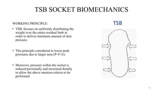 PROSTHETIC MANAGEMENT OF TRANSTIBIAL AMPUTATION AND ITS BIOMECHANICS | PDF
