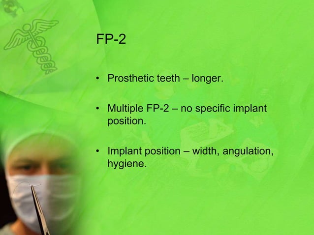 Prosthetic options in implant dentistry | PPTX | Dental Health ...