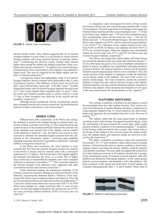 Prosthetic platforms in implant dentistry | PDF | Dental Health ...