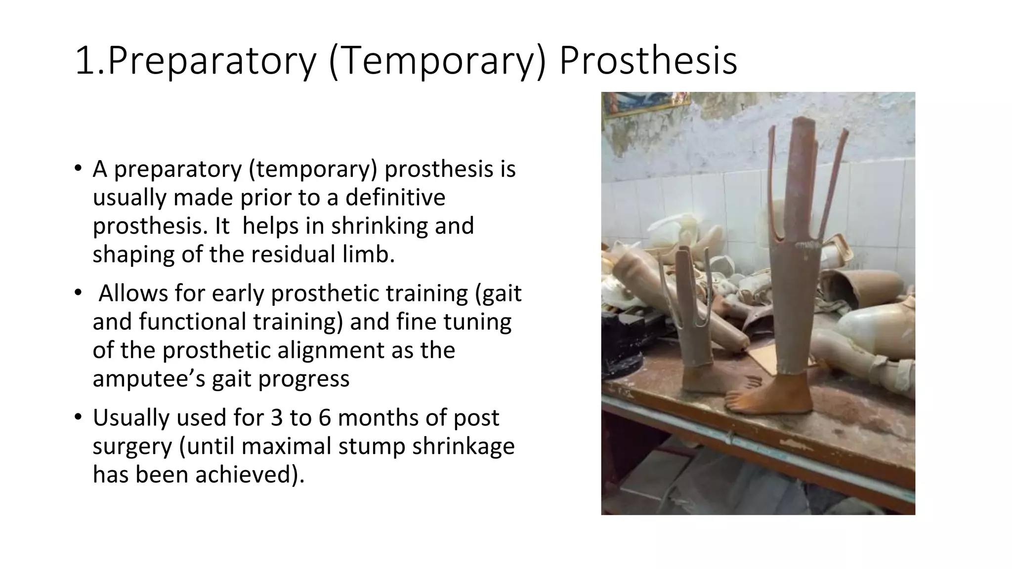 Prosthetics | PPTX