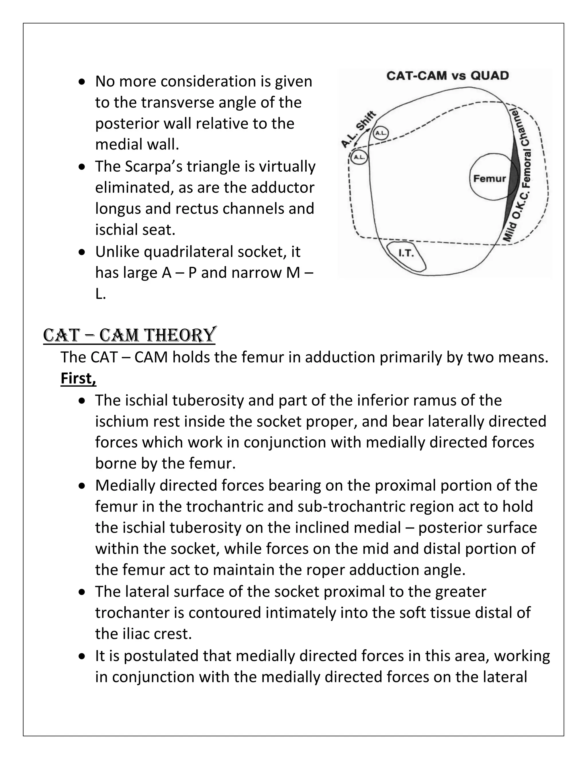 Transfemoral Prosthesis- Suspension, Socket Design | PDF