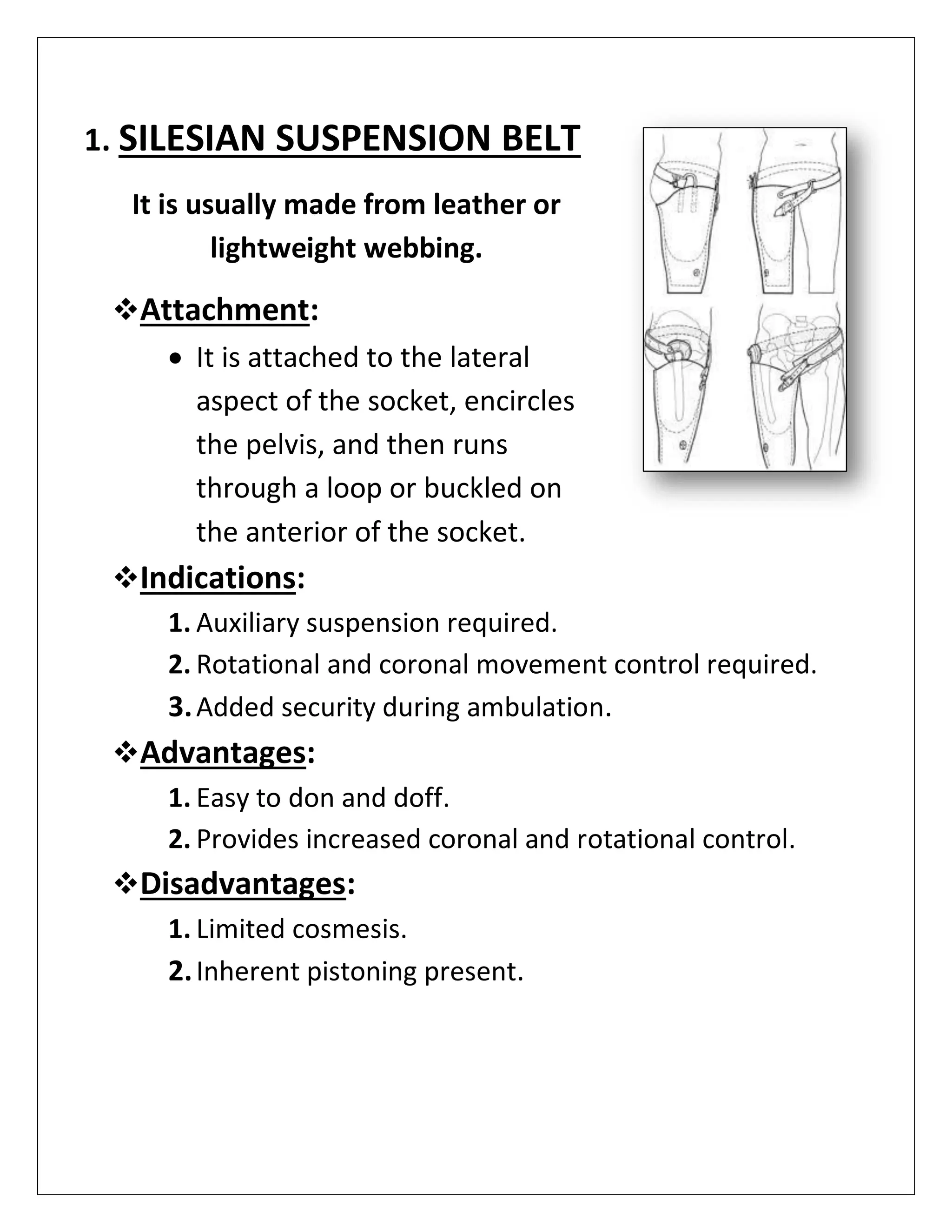 Transfemoral Prosthesis- Suspension, Socket Design | PDF