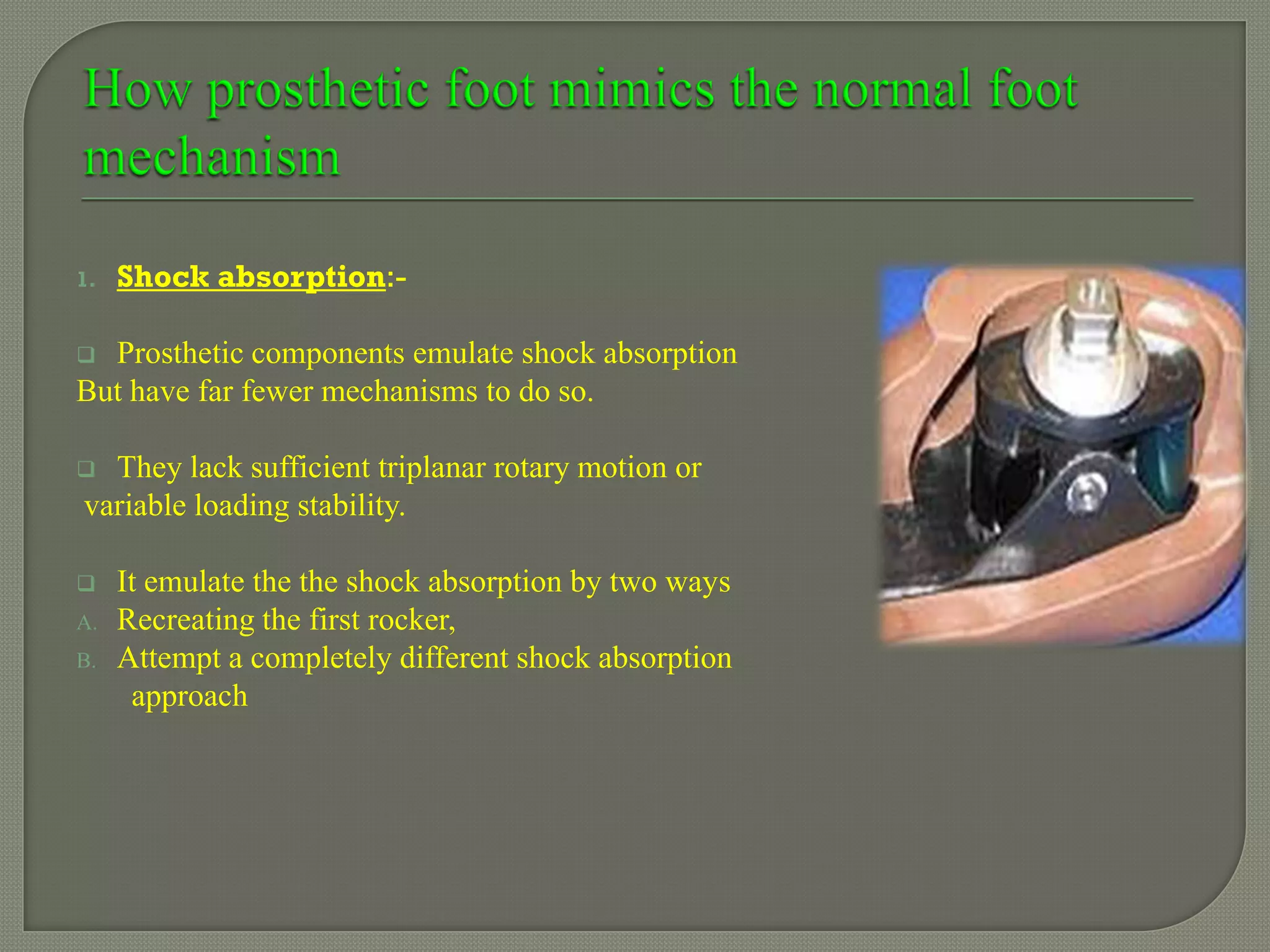 Prosthetics foot | PDF