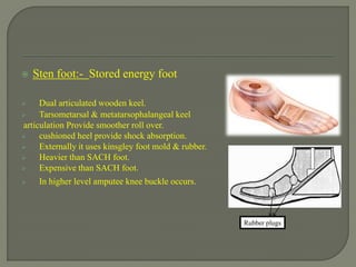 Prosthetics foot | PDF