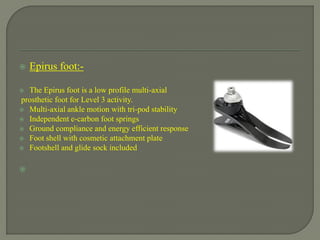 Prosthetics foot | PDF