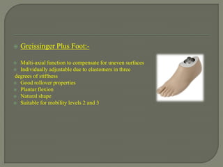 Prosthetics foot | PDF