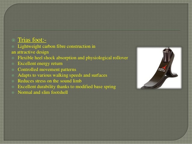 Prosthetics foot