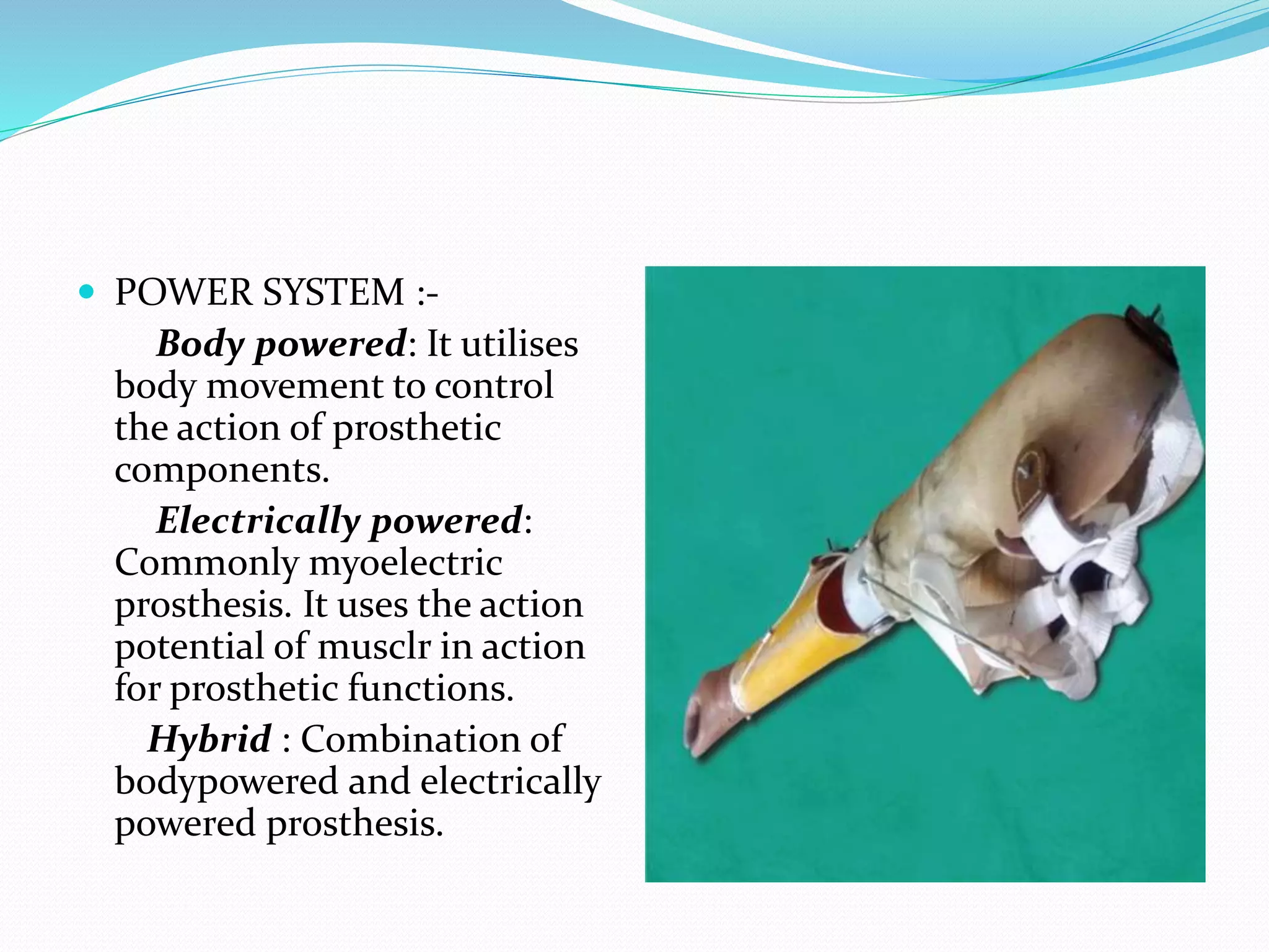 Prosthetics, orthotics and traction | PPTX