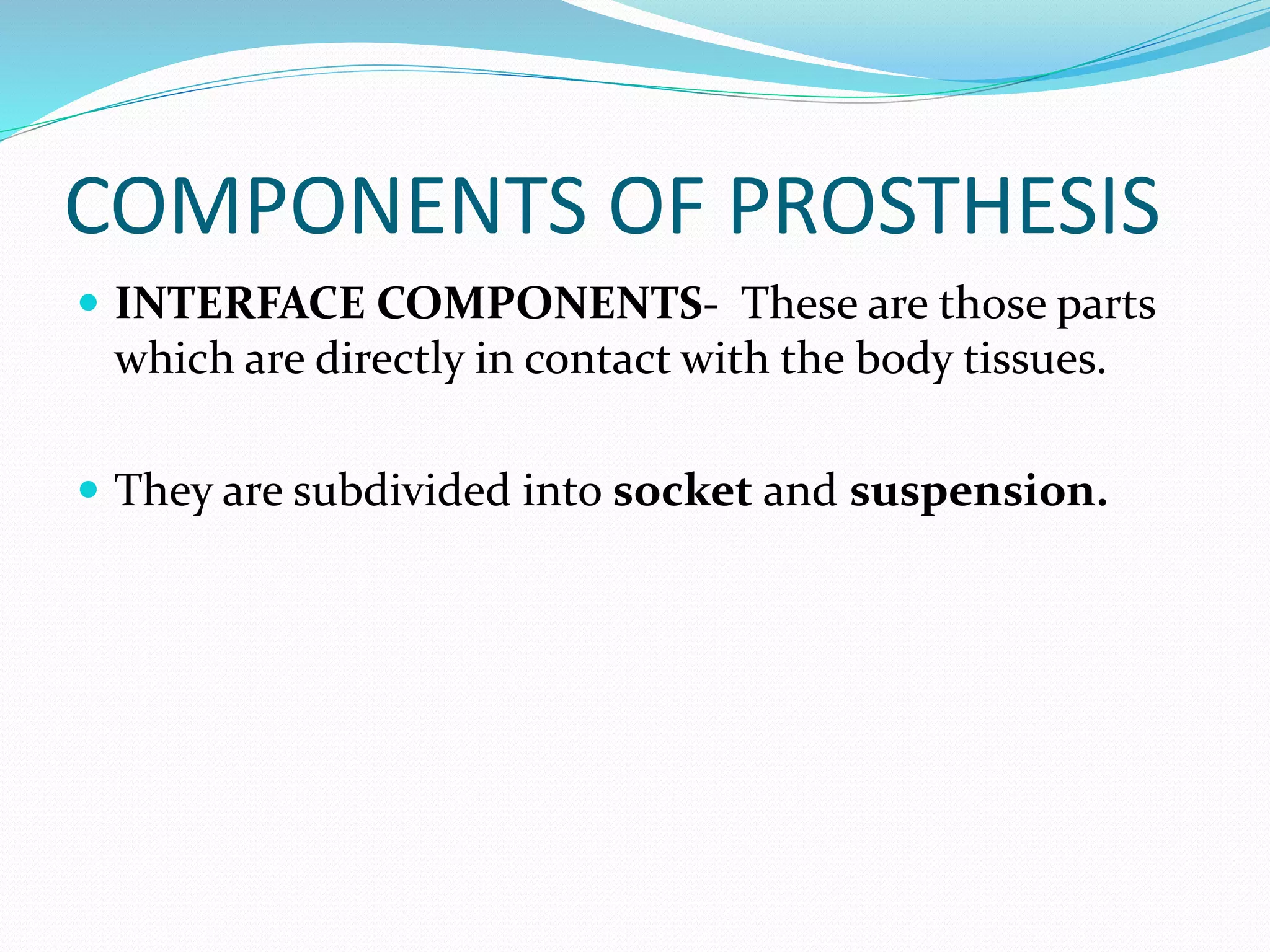 Prosthetics, orthotics and traction | PPTX