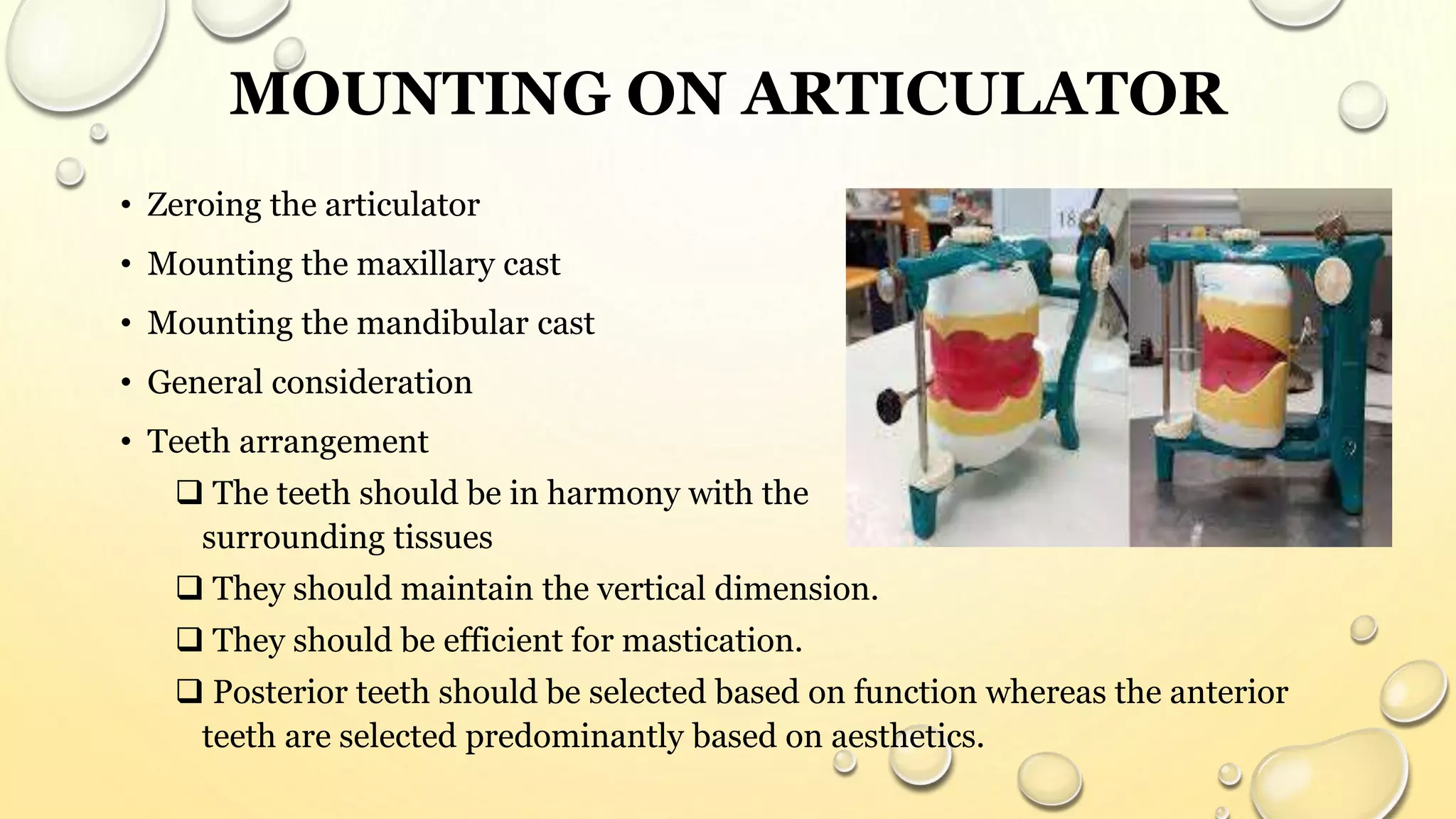 clinical & laboratory step in complete denture | PPTX