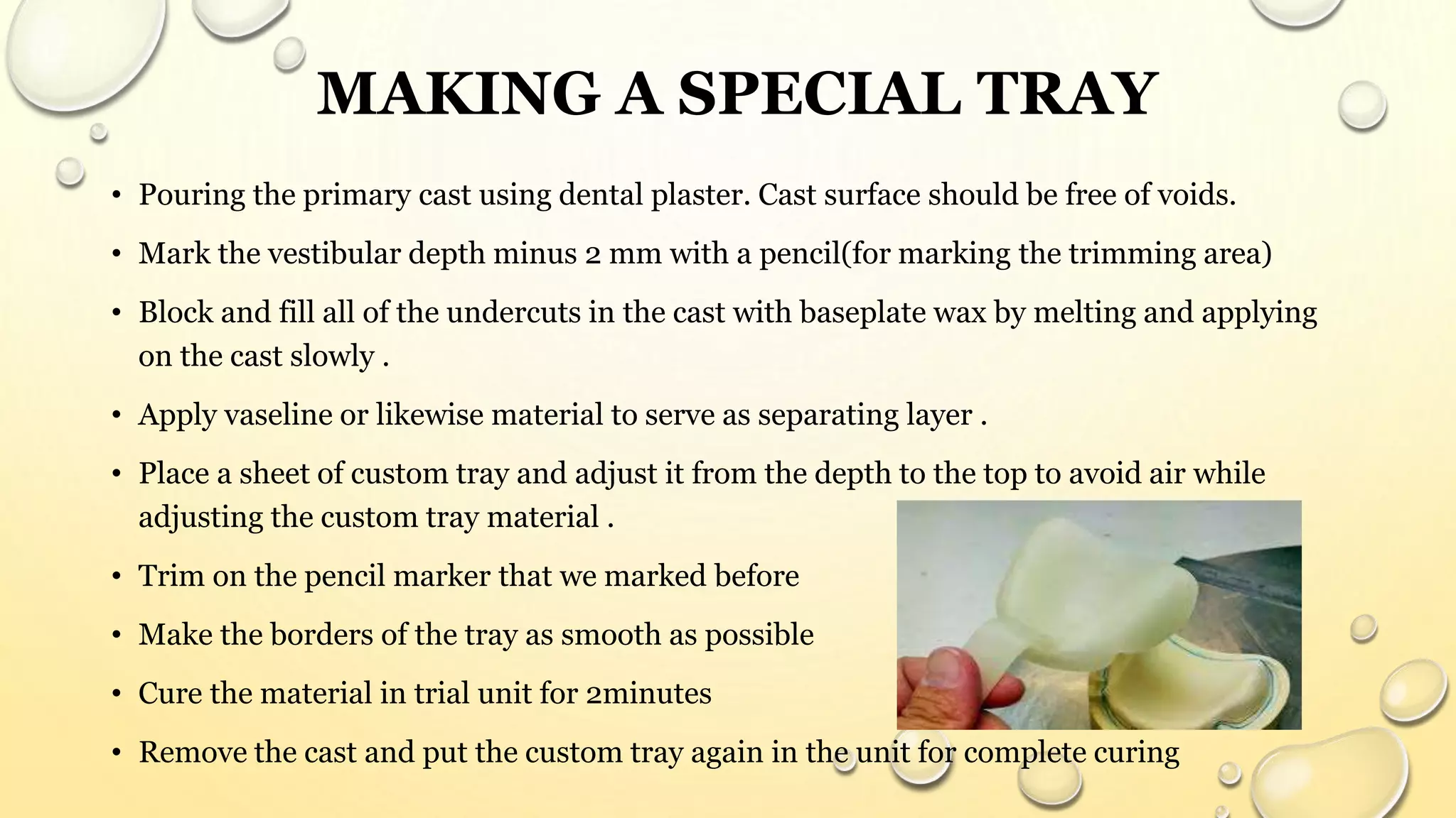 clinical & laboratory step in complete denture | PPTX