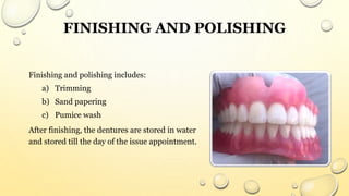 clinical & laboratory step in complete denture | PPTX