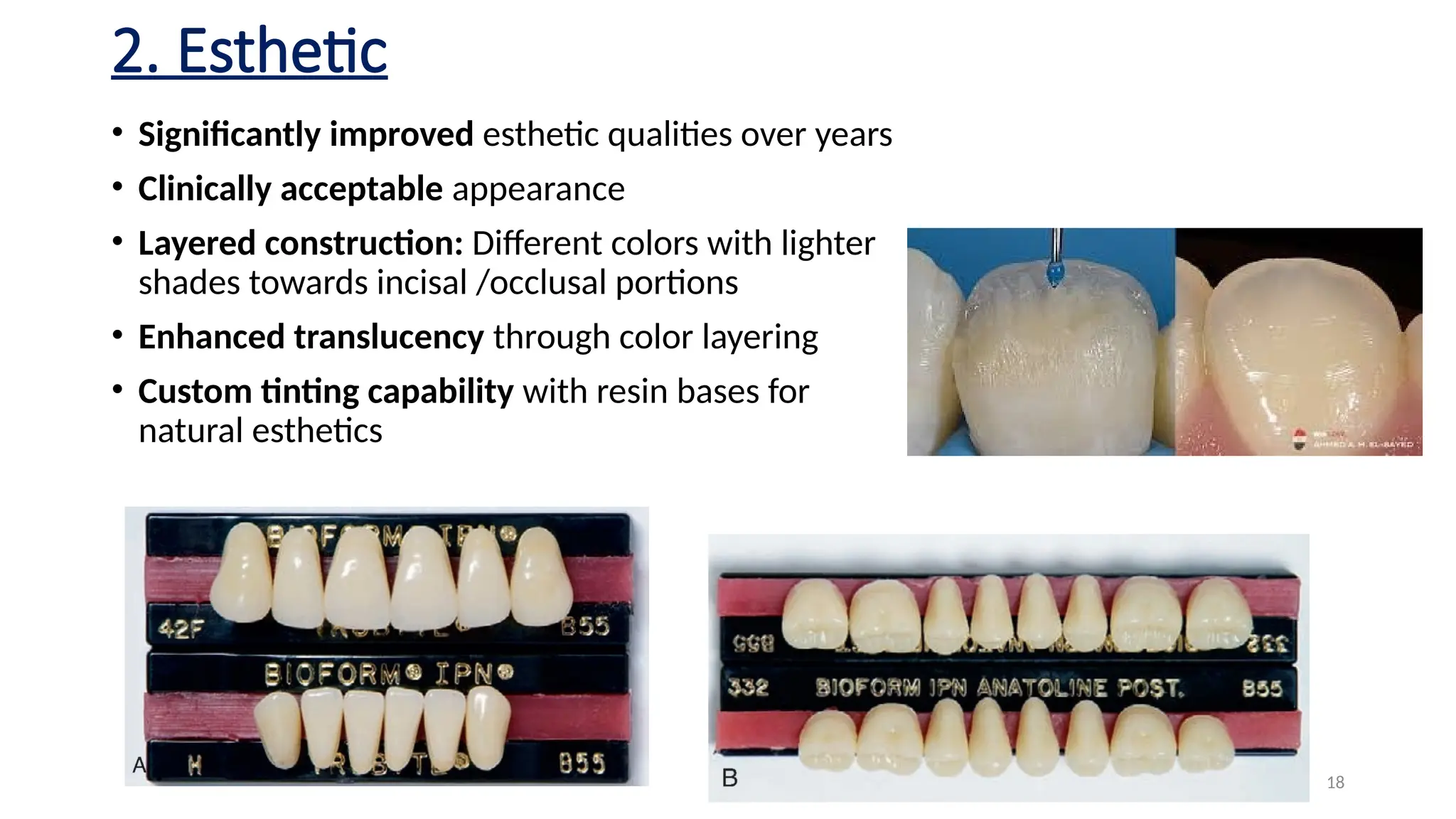 Prosthetic teeth: Resin and Porcelain teeth.pptx