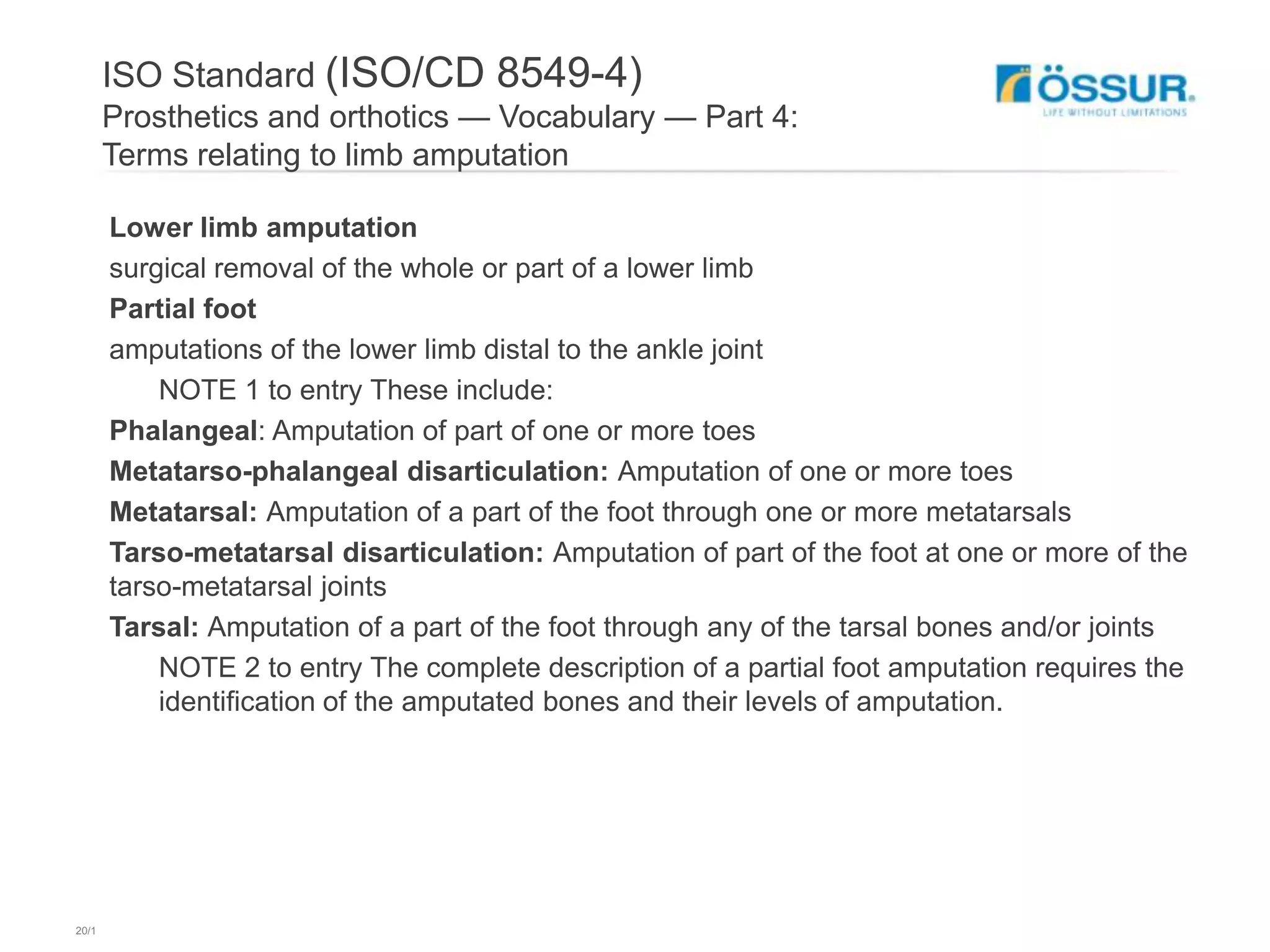 Basic Prosthetics II | PPTX