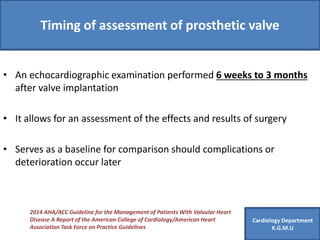 Prosthetic valve evaluation gaurav | PPTX