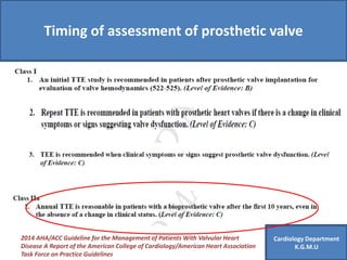 Prosthetic valve evaluation gaurav | PPTX