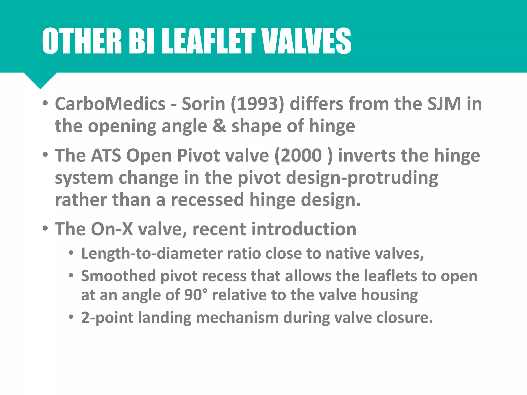 Prosthetic heart valves types physiology | PPTX