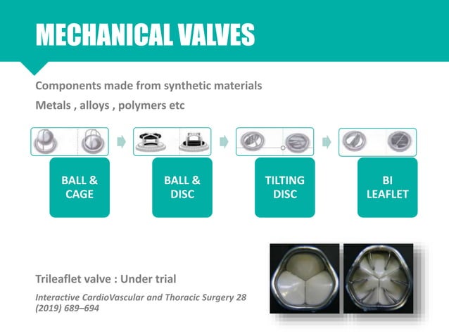 Prosthetic heart valves types physiology | PPTX