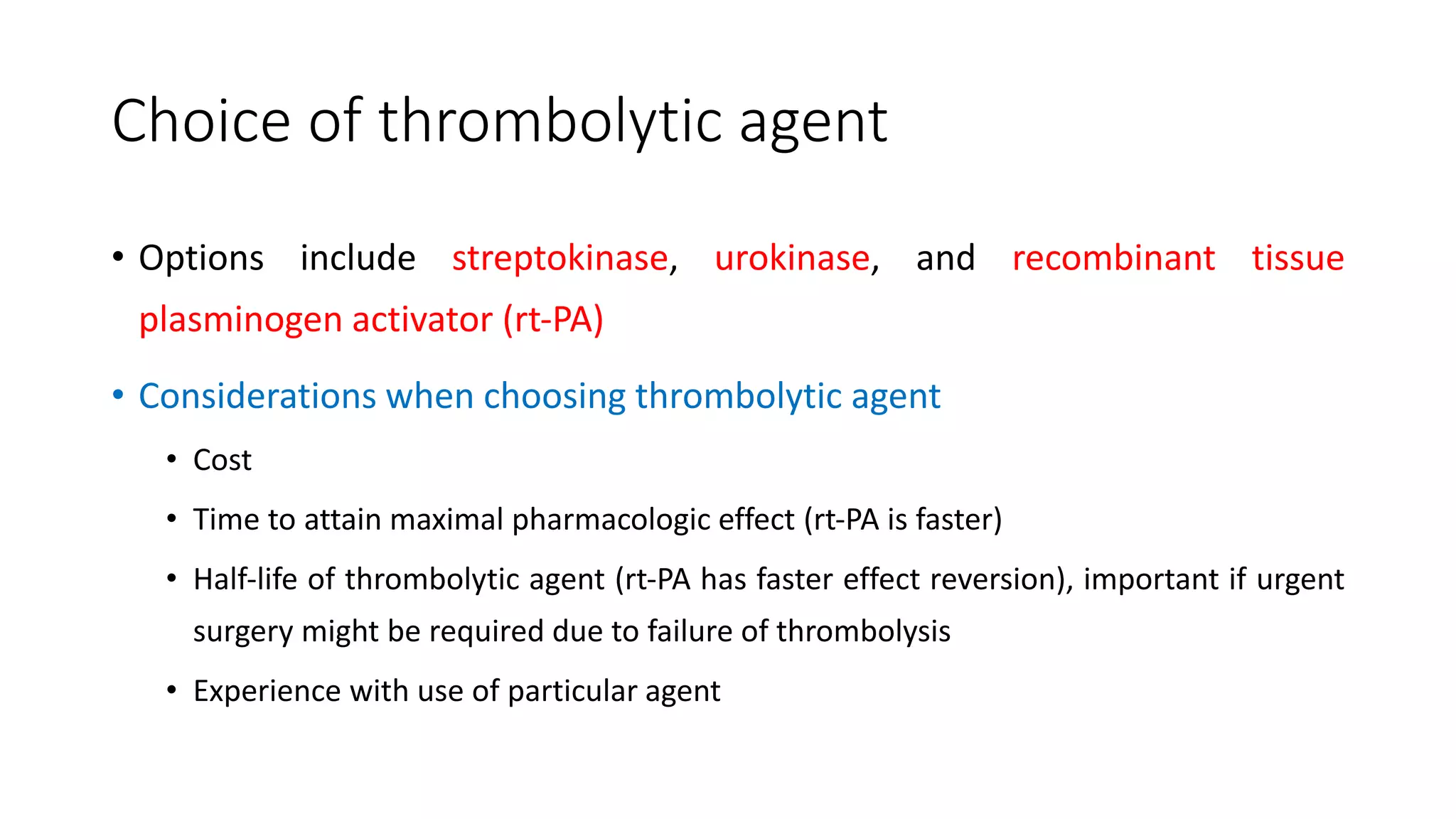 Prosthetic valve thrombosis | PPTX