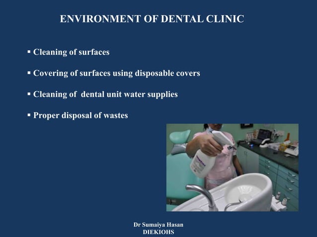 Cross infection control in dentistry (Few basic points) | PPTX