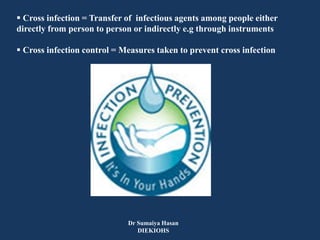 Cross infection control in dentistry (Few basic points) | PPTX