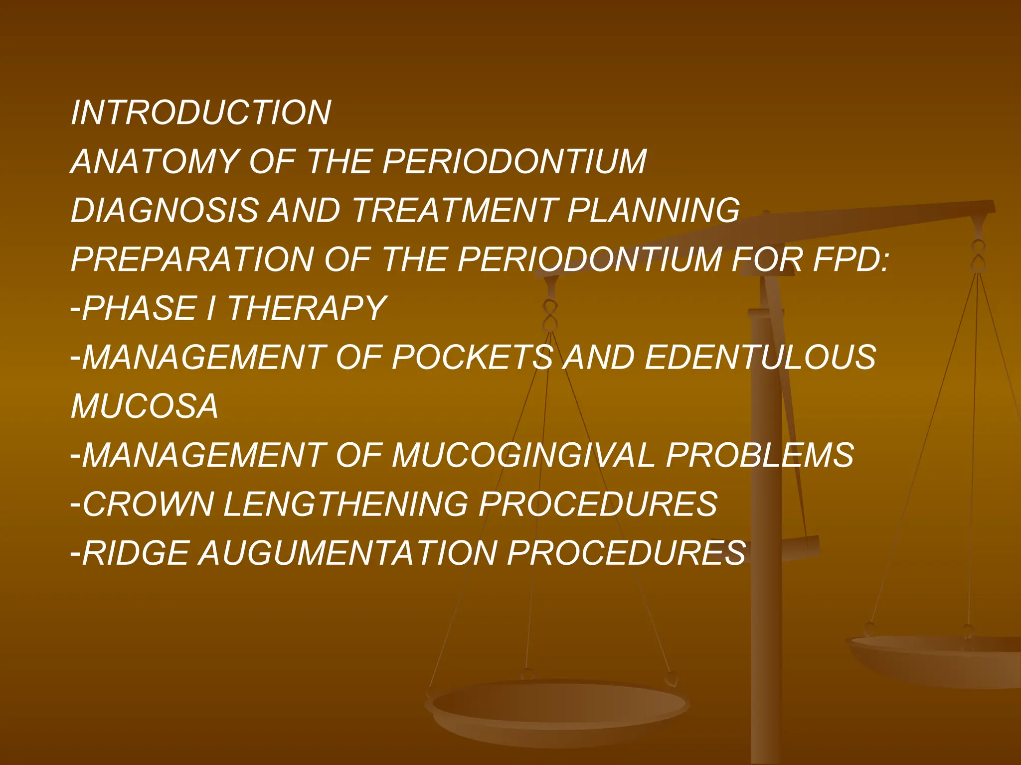 prostho-perio interdisciplanary approcah in fpd.ppt