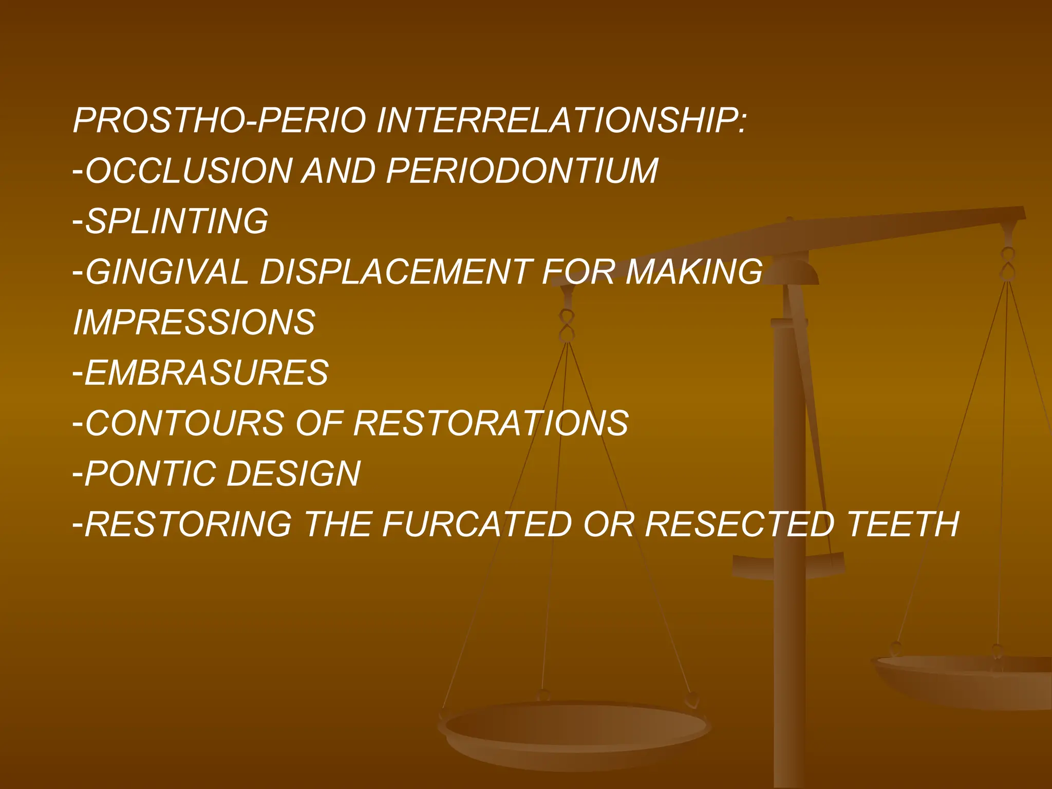 prostho-perio interdisciplanary approcah in fpd.ppt