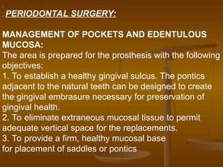 prostho-perio interdisciplanary approcah in fpd.ppt