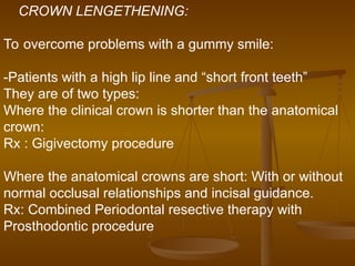 prostho-perio interdisciplanary approcah in fpd.ppt
