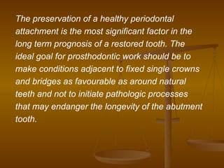 prostho-perio interdisciplanary approcah in fpd.ppt