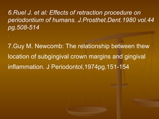 prostho-perio interdisciplanary approcah in fpd.ppt