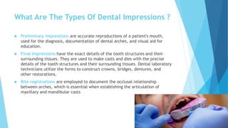 Impression Material | PPTX