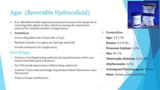 Impression Material | PPTX